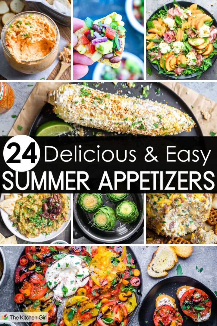 Easy Summer Appetizers for Parties & BBQs – The Kitchen Girl
