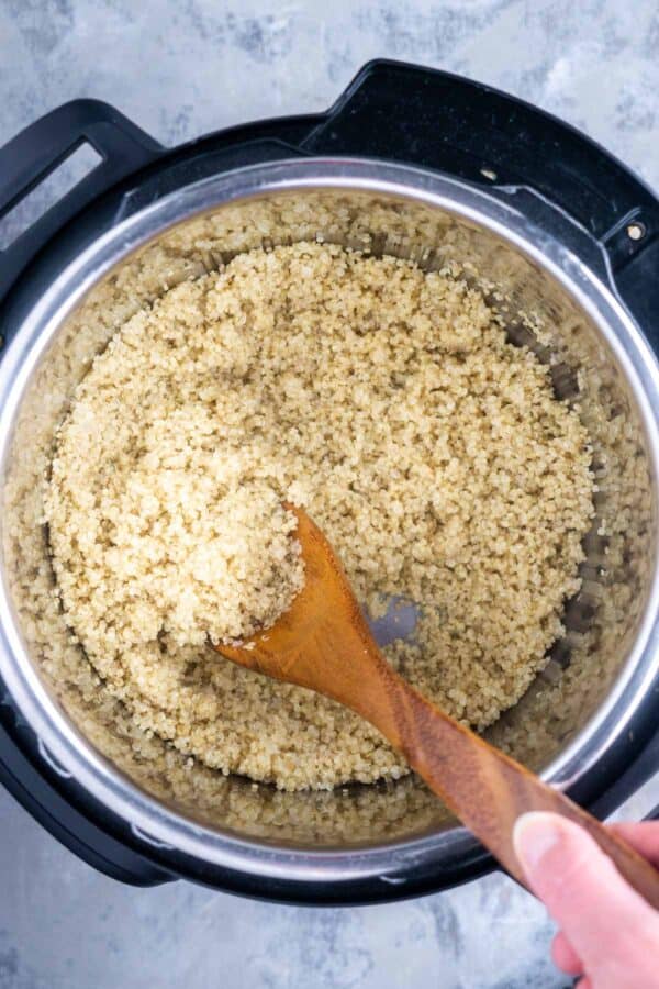 The Best Instant Pot Quinoa (Fluffy and perfect!) - Kitchen Girl