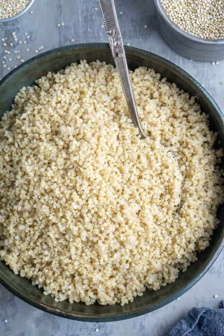 Fresh Vegetable Quinoa Salad Recipe - The Kitchen Girl