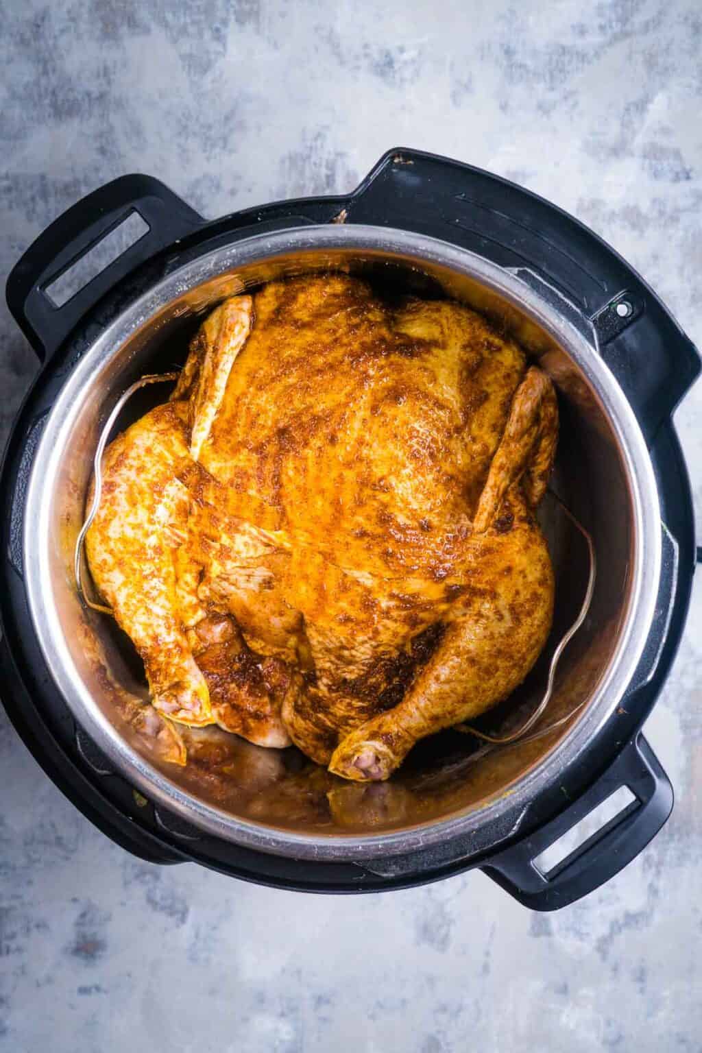 Instant Pot Whole Chicken (Juicy and Tender!) - The Kitchen Girl