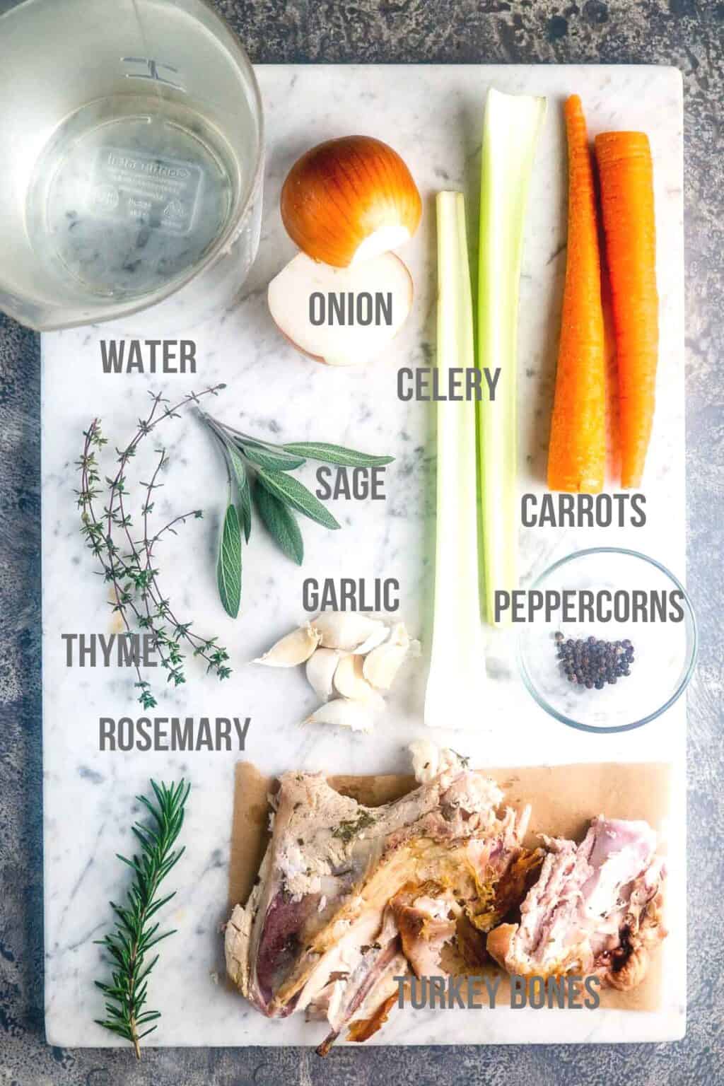Easy Turkey Stock Recipe - The Kitchen Girl