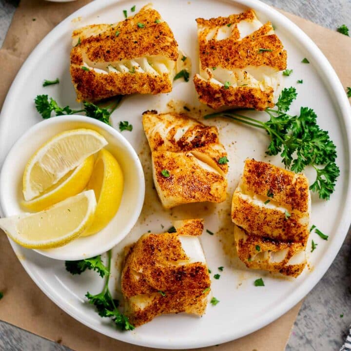 Juicy Air Fryer Cod (in 10 minutes!) - The Kitchen Girl