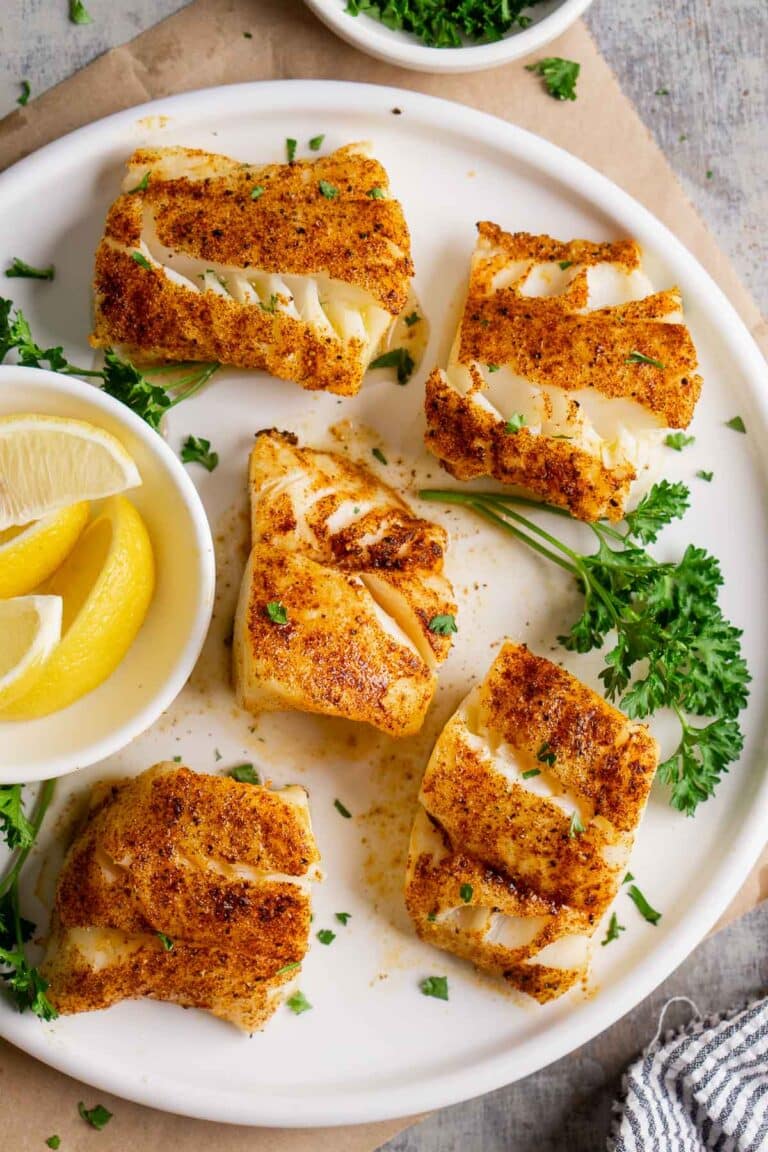 Juicy Air Fryer Cod (in 10 minutes!) - The Kitchen Girl