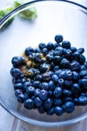 Best Blueberry Crisp (5 minute prep!) - The Kitchen Girl