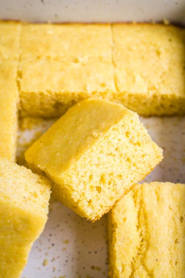 Easy Homemade Cornbread Recipe - The Kitchen Girl