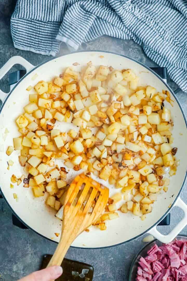 Homemade Corned Beef Hash - The Kitchen Girl