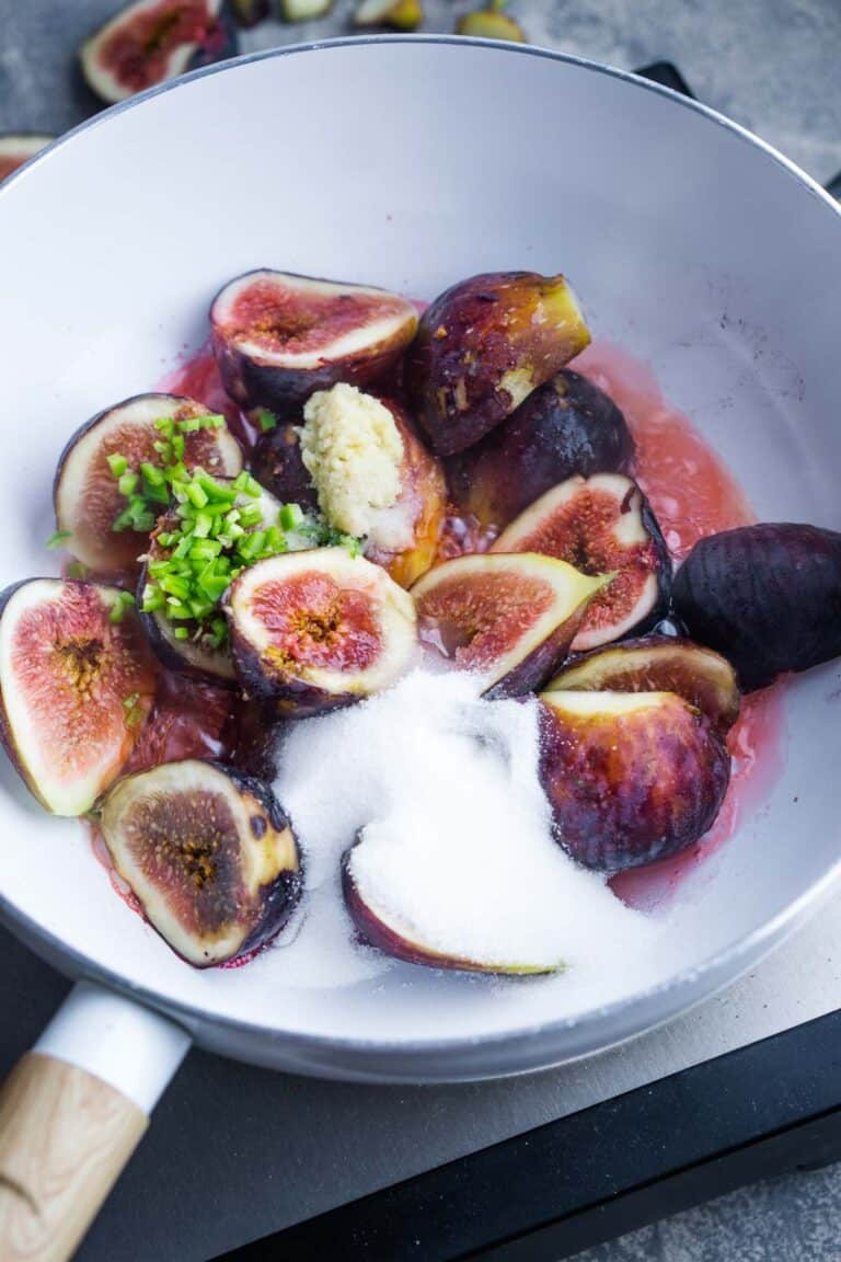Sweet and Spicy Fig Jam Recipe - The Kitchen Girl
