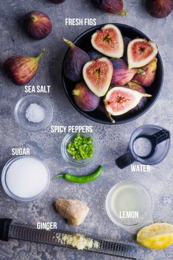 Sweet and Spicy Fig Jam Recipe - The Kitchen Girl