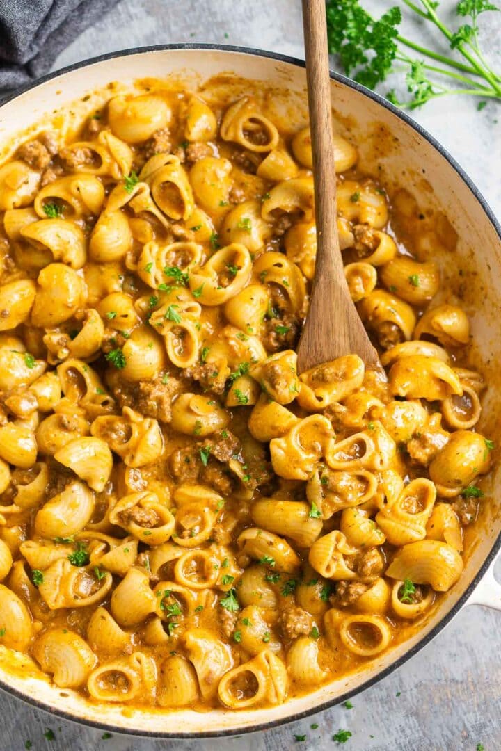 Easy Homemade Hamburger Helper Recipe – The Kitchen Girl