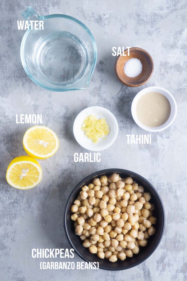 Authentic Hummus Recipe (5 Minutes!) - The Kitchen Girl