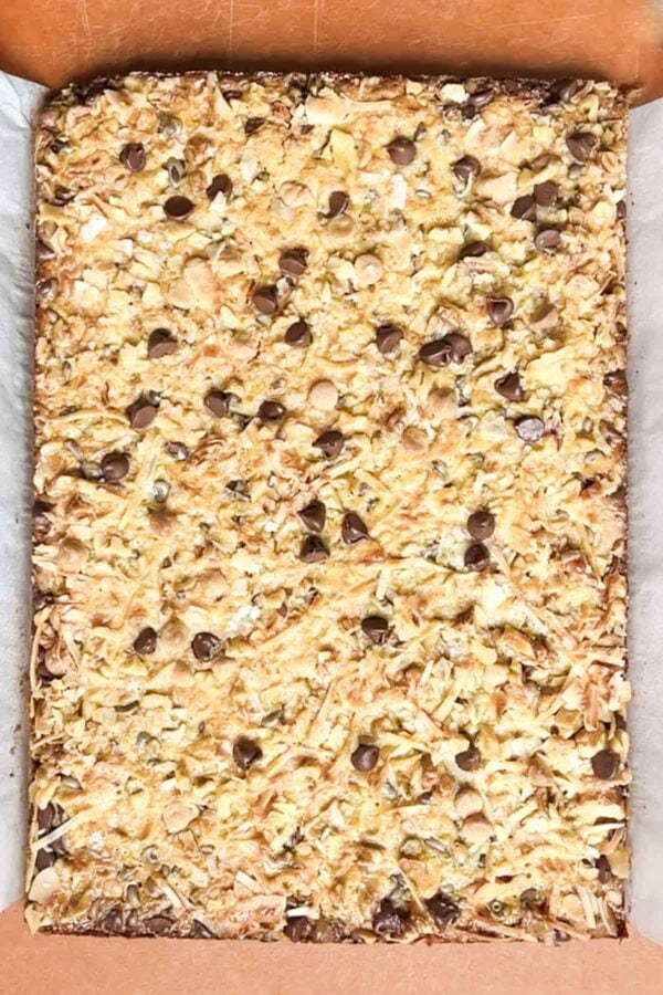 Easy Magic Bars Recipe (7-Layer Bars) — The Kitchen Girl