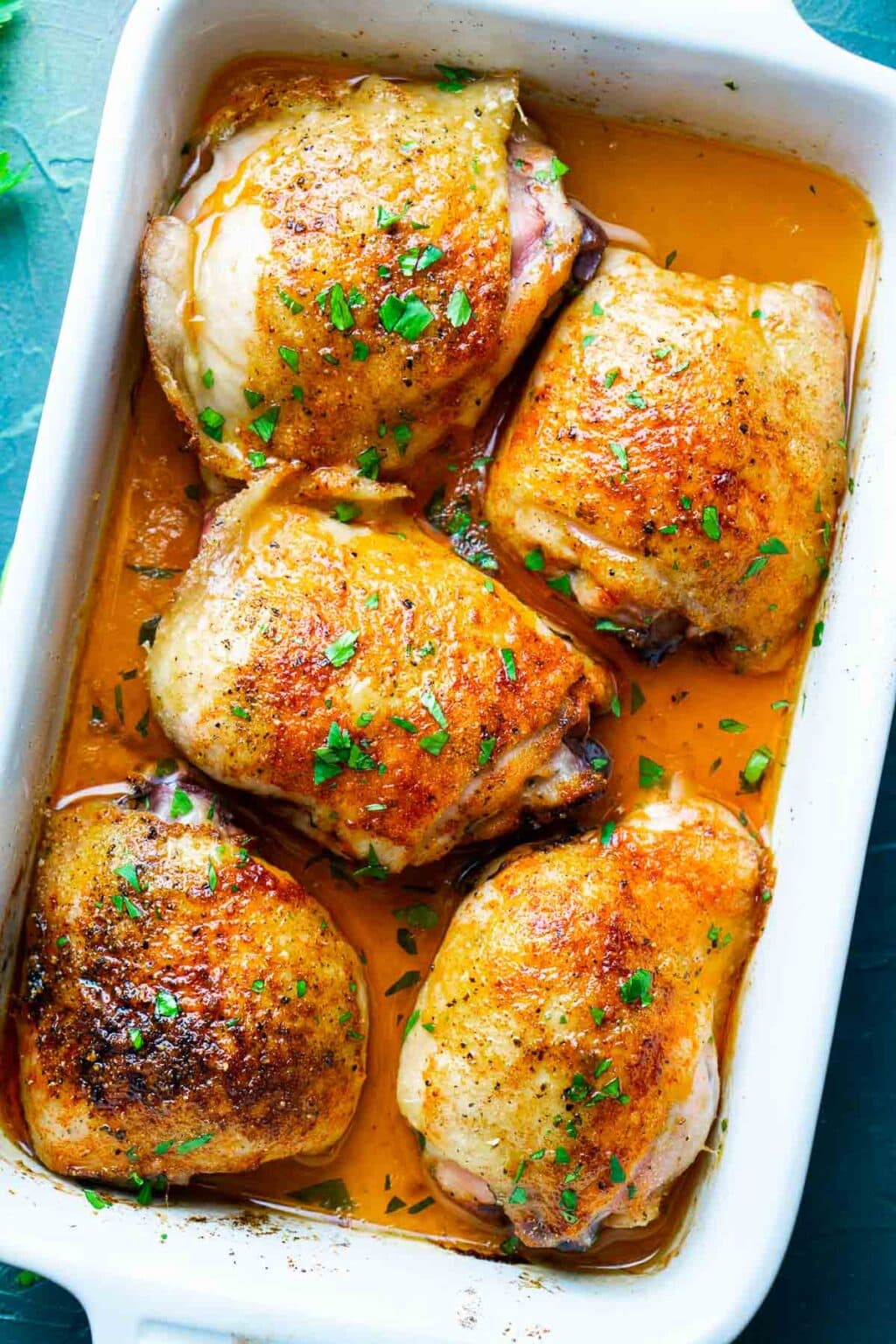 Baked Chicken Thighs (Crispy, Juicy, and Easy!) — The Kitchen Girl