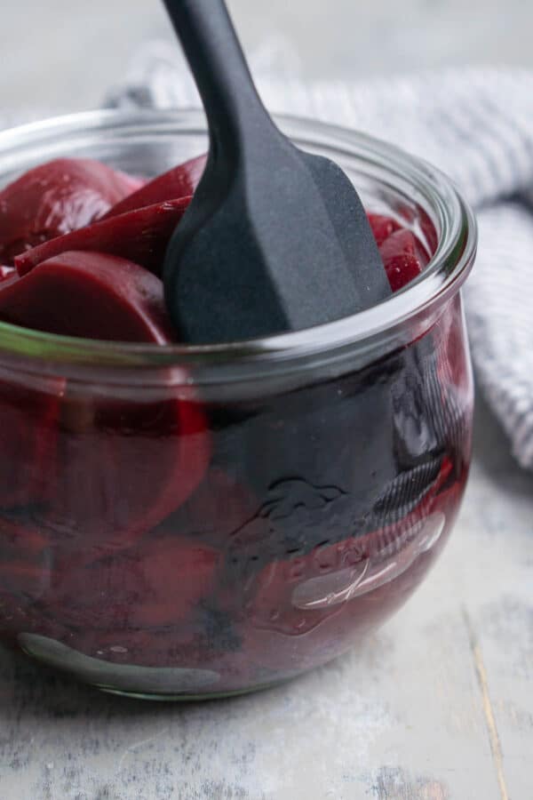 Easy Refrigerator Pickled Beets (5 Ingredients!) - The Kitchen Girl