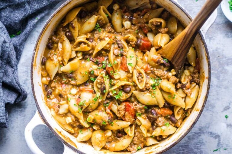 The BEST Taco Pasta - The Kitchen Girl
