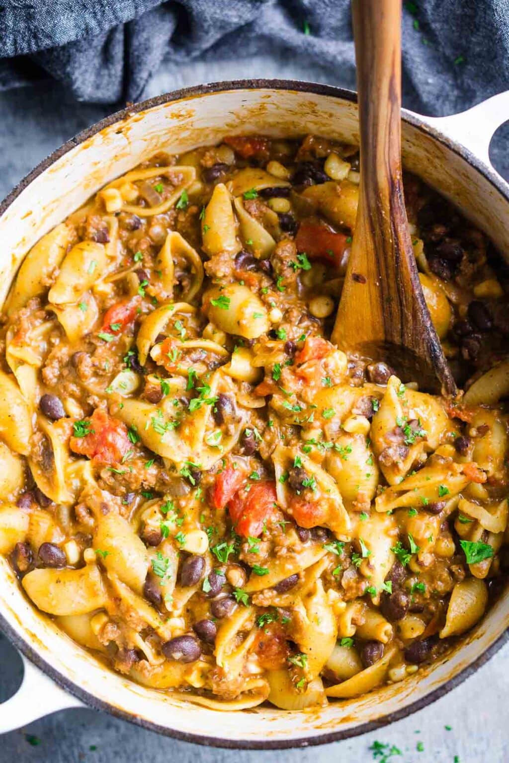Easy Taco Pasta (One Pot, Cheesy, 30-Minute Recipe) — The Kitchen Girl